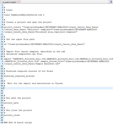 NGS Workflow Optimization Automation Standardization Part 2