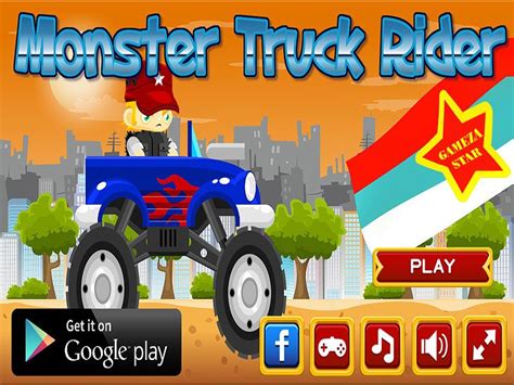 Monster Truck Rider Construct 2 Template By Atlasplus Codester