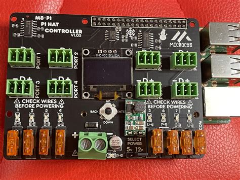 M8 Pi Raspberry Pi 8 Port Pixel Controller
