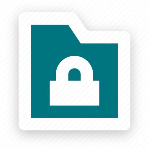 Folder Padlock Secured Password Safe Office Icon Download On Iconfinder