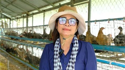 កសិករ កន ភារម្យ ក្នុងសហគមន៍កសិកម្មមាន់ស្រែអូរផុត ស្រុកត្រាំកក់ កសិកម្ម កម្ពុជា កសិករ