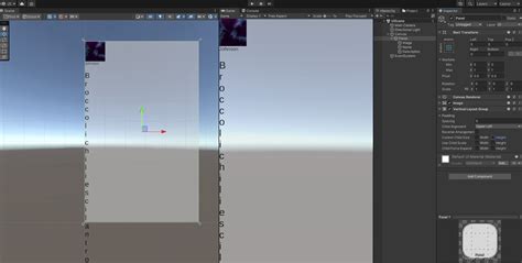 How To Horizontally Stretch Items Under Vertical Layout Group Unity Engine Unity Discussions