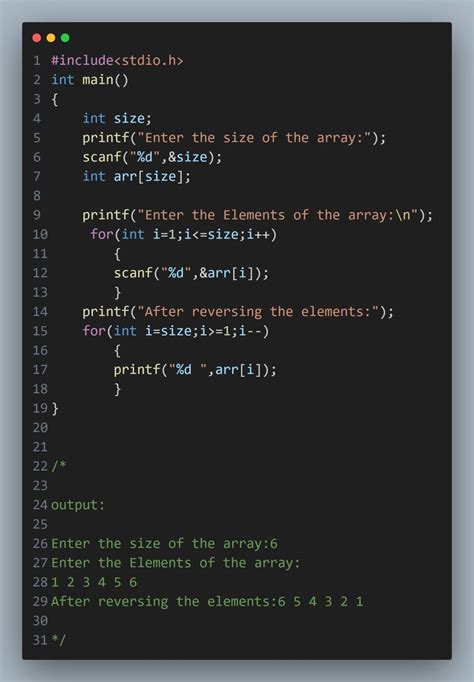 Pavan Kumar Maruboina On Linkedin Day16 Problem Statement C Program To Print Elements Of