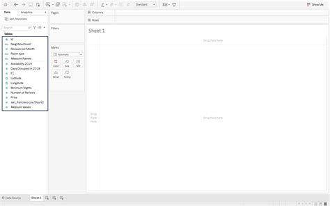 Navigating Tableau Tableau