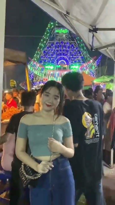 သီတင်းကျွတ်ဘုရားပွဲစျေးမှာ လျှောက်လည်နေတဲ့ ချစ်စရာ မြန်မာမလေး Youtube