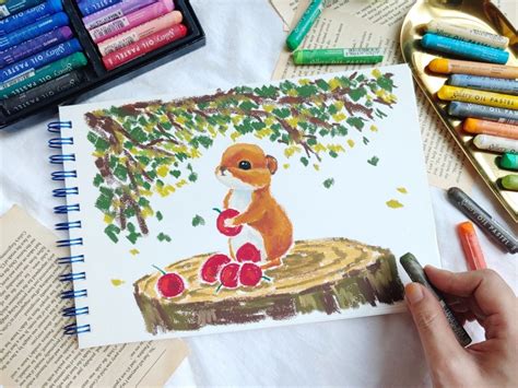 Class101 다양한 드로잉의 원리부터 배우는 케일리의 오일파스텔 드로잉