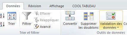 Comment utiliser la validation de données dans Excel 2013 Ludicweb fr
