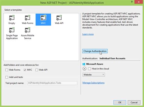 Mysql How To Use Mysql For Your Aspnet Identity Provider With A