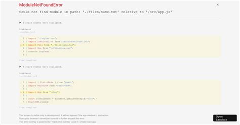Download Files In React Forked Codesandbox