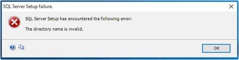 Kb3093930 Directory Name Is Invalid Error When You Try To Install A