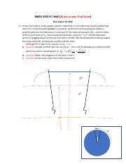 BMEN HW ECAnswerKey Pdf BMEN EC HW Pts To Your Final Exam Due August A