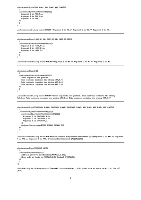 Macros Naming Newcommand Arguments For Code Clarity Tex Latex