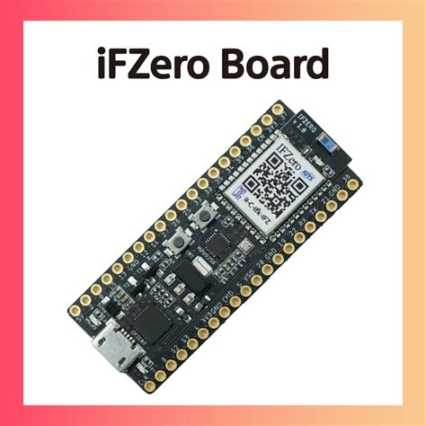 [인디프로그] ifzero board 아두이노 호환 블루투스 와이파이 모듈 보드 esp32 pico v3