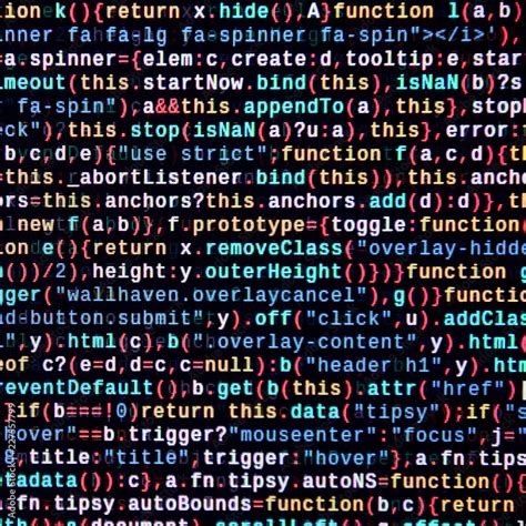 Javascript Functions Variables Objects Monitor Closeup Of Function