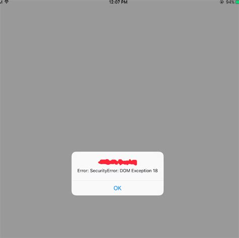 Phonegap Plugins Securityerror Dom Exception 18 After Upgrade To
