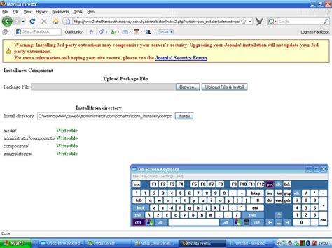 Cannot Display Uninstall Component Page ﻿ Edugeek Joomla 10 Package
