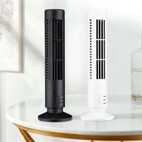 스탠드선풍기 휴대용 Usb 에어컨 선풍기 전기 수직 블레이드리스 데스크 냉각 팬 전체 컨트롤러 가정 사무실 여행 타워