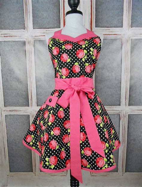 Sweetheart Retro Womens Full Apron
