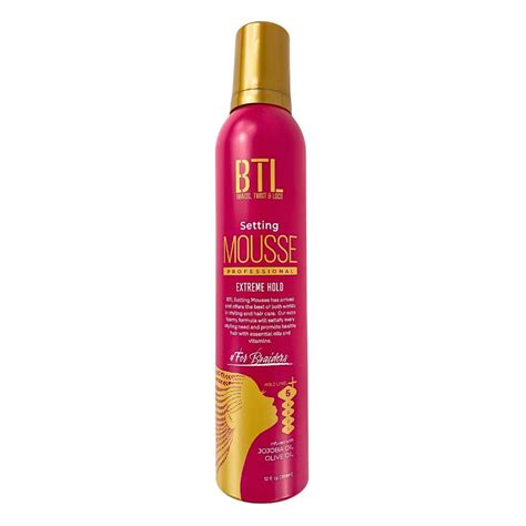 Btl Professional Setting Mousse Extreme Hold Zoe Beauty Supply