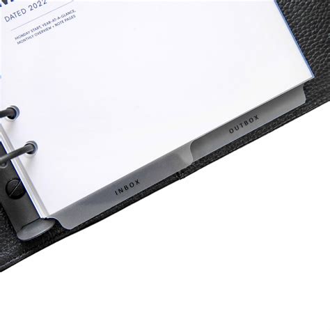 Inboxoutbox Planner Tab Dividers Cloth And Paper Planner Dividers