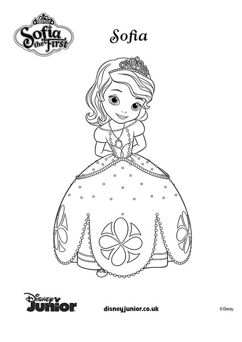 리틀 프린세스 공주 소피아 색칠공부 프린트18장 모음 네이버 블로그