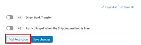 how to disable payment gateways for specific users in woocommerce