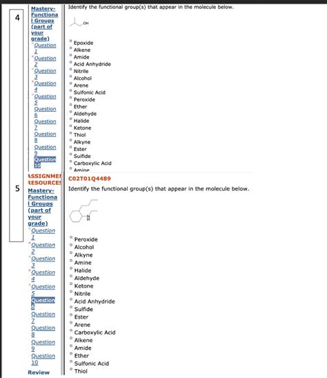 Solved Identify The Functional Group S That Appear In The Chegg