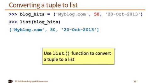 Python Programming Essentials M13 Tuples PPT Python Programming Essentials M13 Tuples PPT
