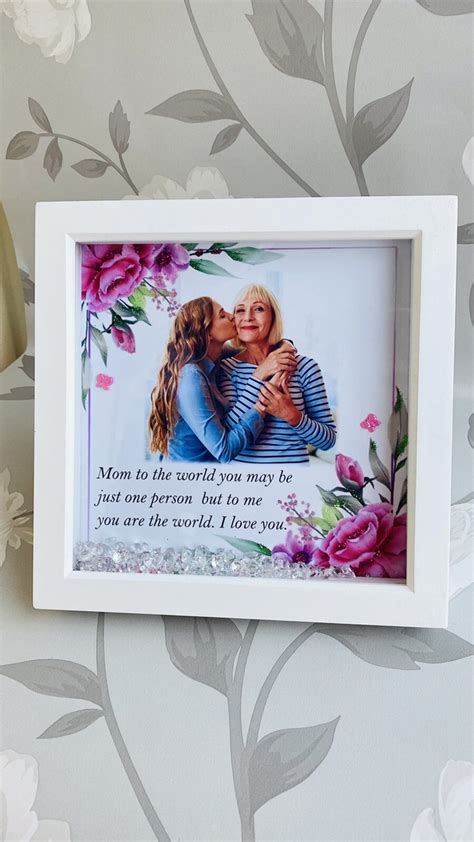 Mothers Day Picture Frame T For Godmum Personalised Wall Frame