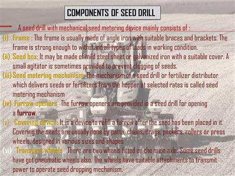 Seed Drill Caliberation PDF Agriculture Industries