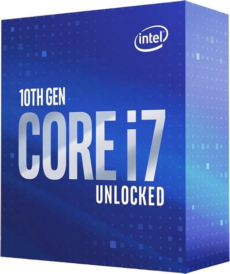 Intel To Push 10th Gen Core I710700k Desktop Cpu Beyond 5 Ghz
