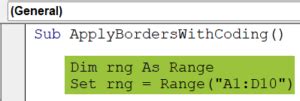 VBA Borders Top 4 Methods To Insert Borders With Examples