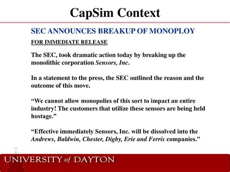 Ppt Capsim Simulation Introduction Powerpoint Presentation Free Download Id 1279714