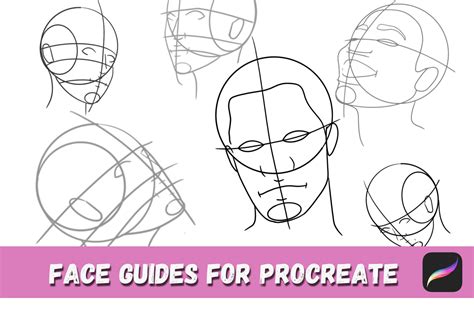 27 Procreate Face Templates The Ultimate Resource For Digital Portrait Artists Artsydee