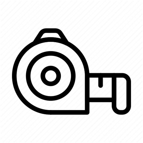 Tape Measure Measuring Tape Measurement Tool Tape Icon Download On Iconfinder