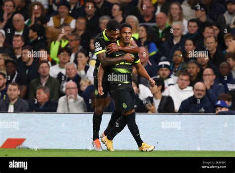 Marcus Edwards Of Sporting Cp Celebrates After Scoring A Goal To Make
