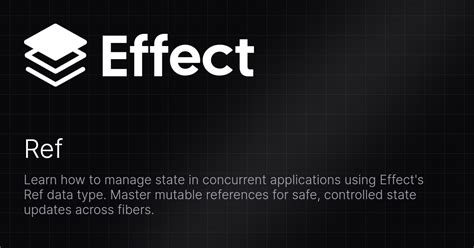 Ref Effect Documentation