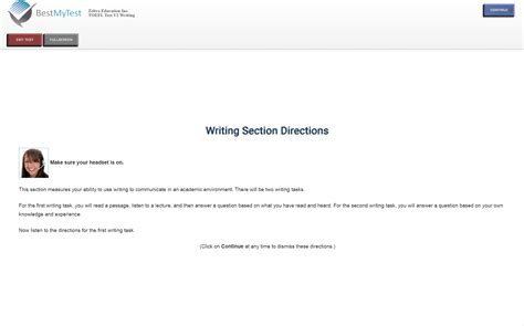 Introduction To The Toefl Writing Section Bestmytest