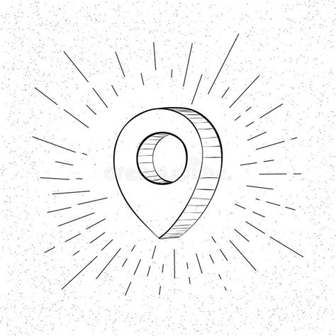 Hand Drawn Map Pointer Stock Illustrations 1 233 Hand Drawn Map