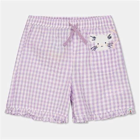 Lilly And Sid Mouse Gingh Sht Jn99 Lilac