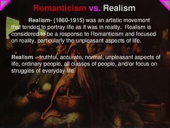 Romanticism Vs Realism An Exploration Of Two Movements In Art And Music