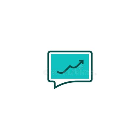 Chart Line Icon Linear Style Sign For Mobile Concept And Web Design