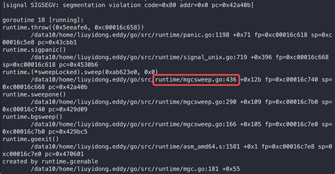 Runtime Panic In Sweeper In Go 1177 · Issue 51597 · Golanggo · Github