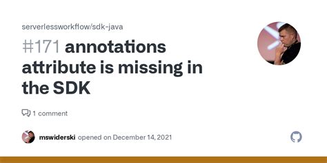 Annotations Attribute Is Missing In The Sdk Issue