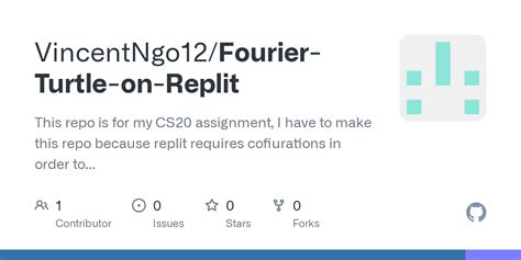 github vincentngo12 fourier turtle on replit this repo is for my