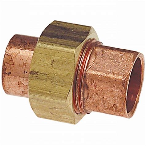 NIBCO In Copper Pressure C X C Union Fitting I W The Home Depot