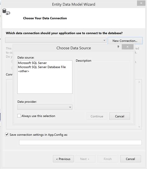 Database First Create Entity Framework 611 Model Using Systemdata