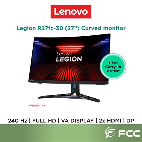 Lenovo Legion R Fc Curved Monitor Fcc Retail Sdn Bhd