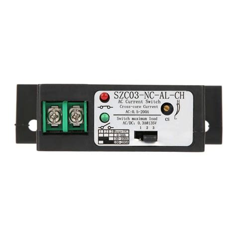 Current Sensing Switch AC A Normally Closed Current Sensing Switch Adjustable SZC NC