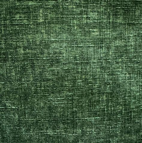 Bavas Chenille English Green 299 Solid Velvet Upholstery Fabric